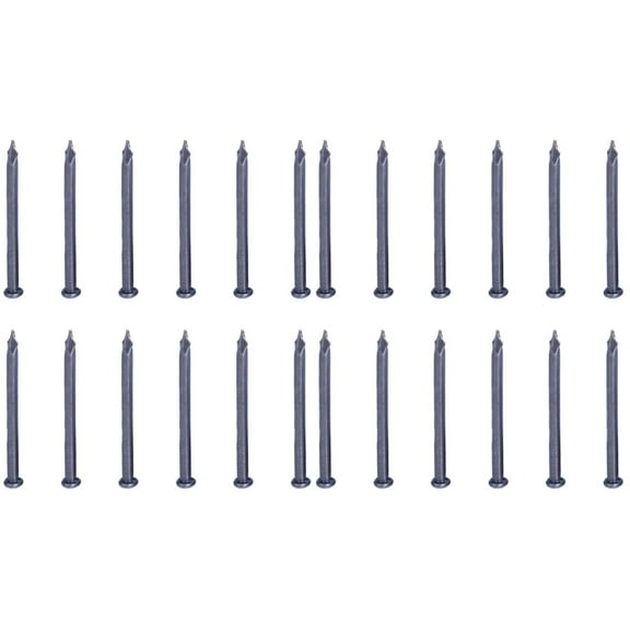 Finishing Nails 120 Pack 35mm 1-3/8 Inch Hand-Drive Hardware Carbon ...
