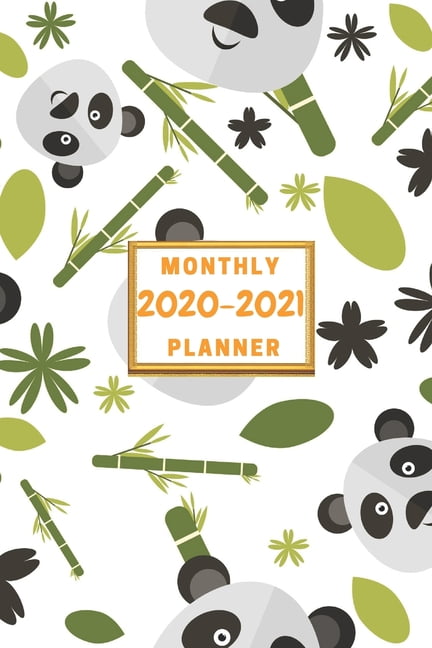 Monthly Planner 2020-2021 : cut panda planner/calendar 2020 panda ...