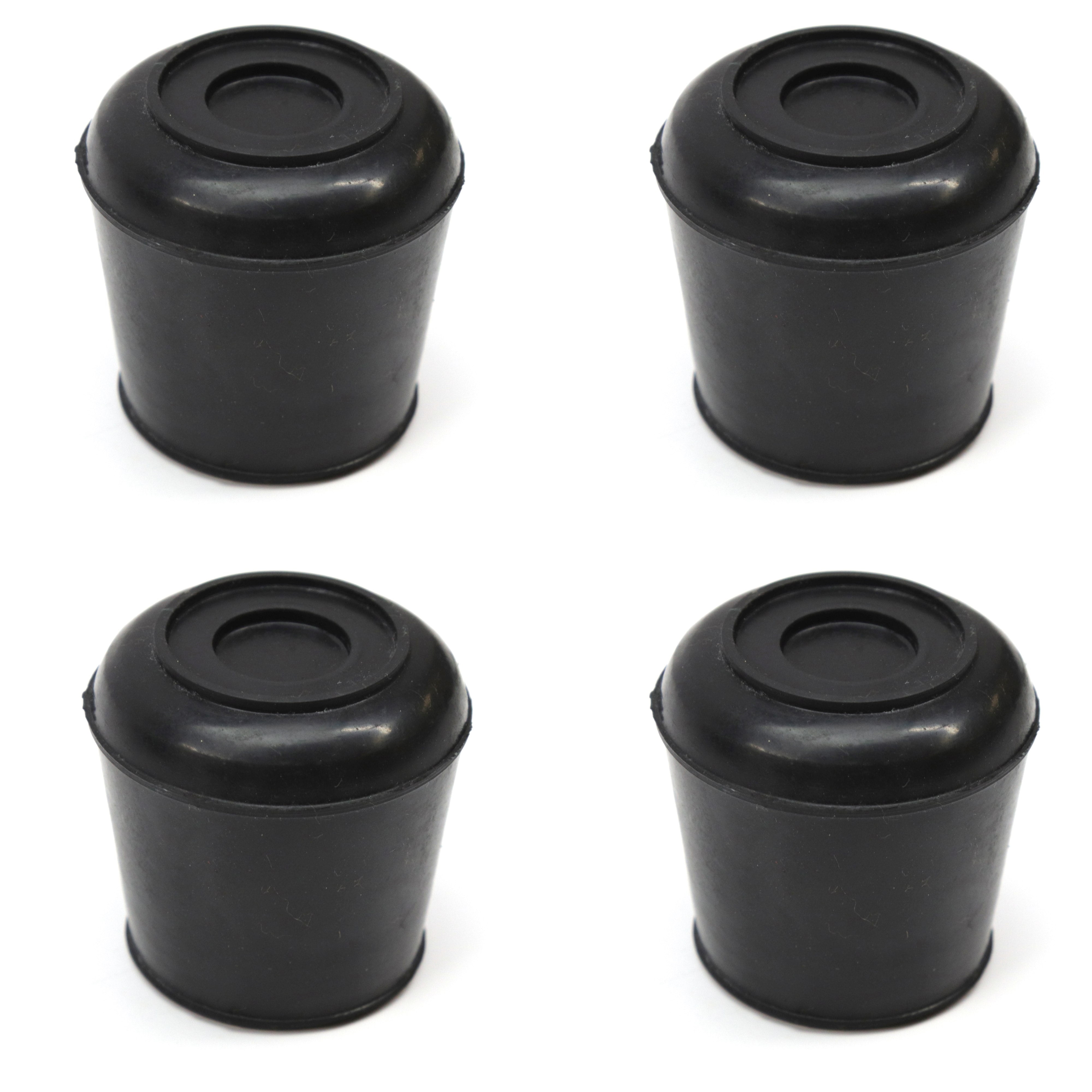 Red Hound Auto 4 Rubber Leg Tips Flooring Scratch Protector Stool Chair ...