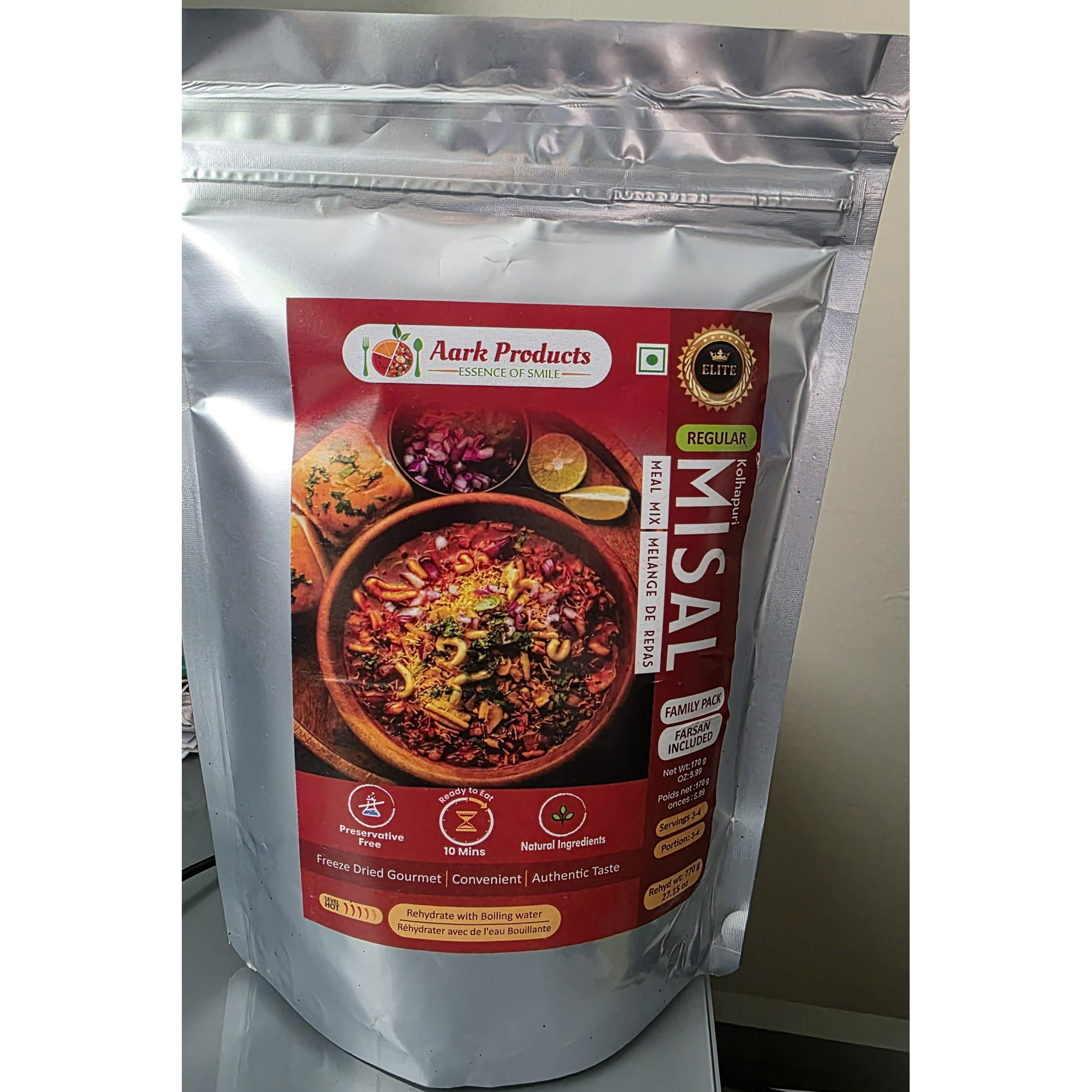 Click here for Aark Products Aark- Kolhapuri Misal Regular (3 To... prices