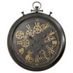 Yosemite Home Decor Large Metal Gear Wall Clock for Living Room ...