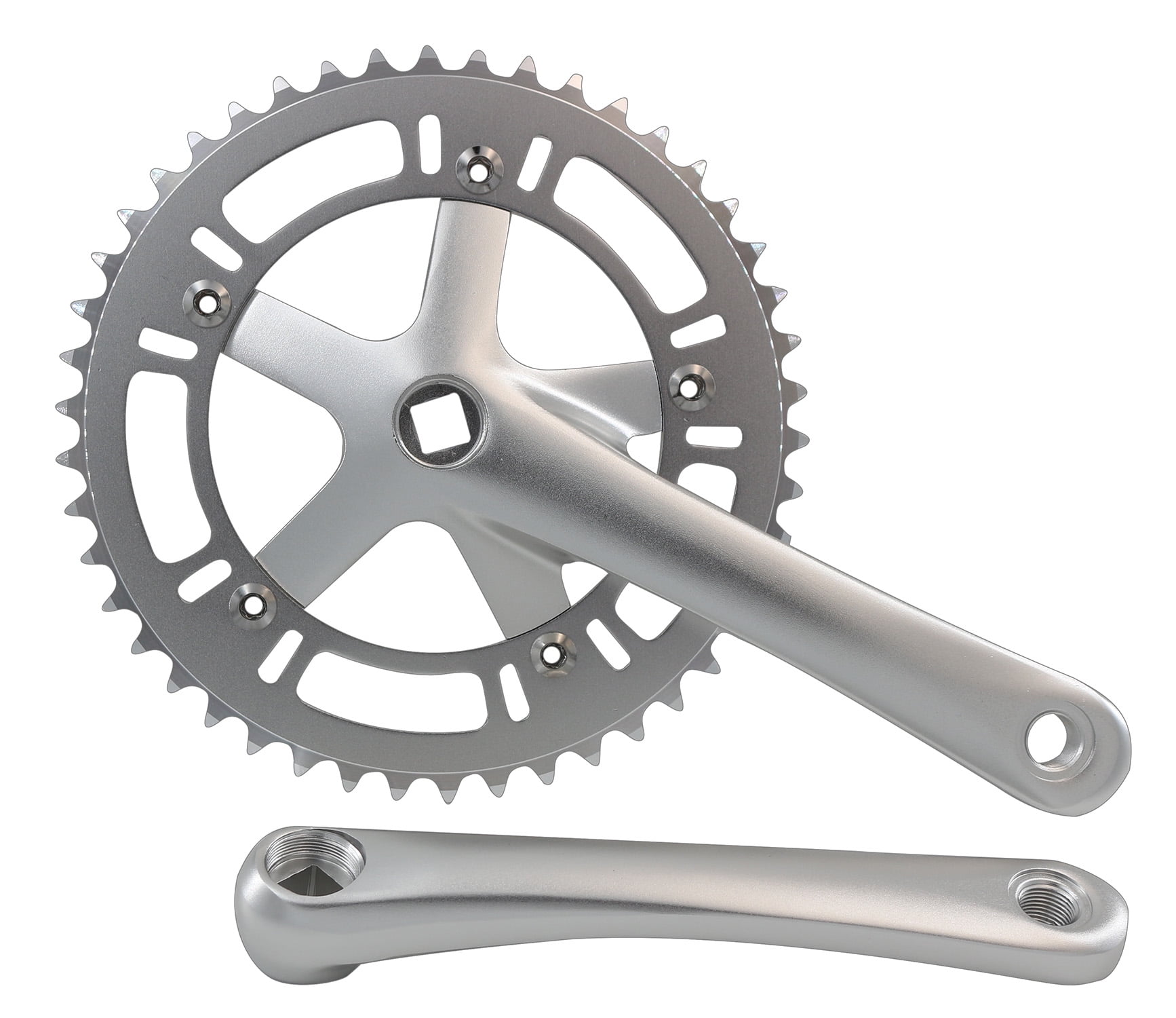 S SENQI Urban Folding Bicycle Crank Set single tooth disc 46T 130BCD ...