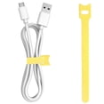 Reusable Cable Ties, Adjustable Wire Organizer Straps for Desk ...