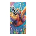 BZSMCE Soft Fitted Cotto for In Sea Turtle Coral Rainbow Pattern 39*27 ...