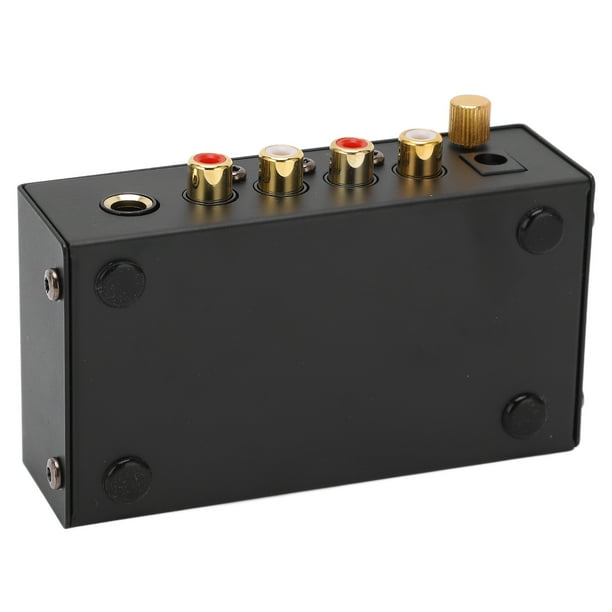 Turntable Volume Control Preamplifier, L R Input Output Phono Preamp ...