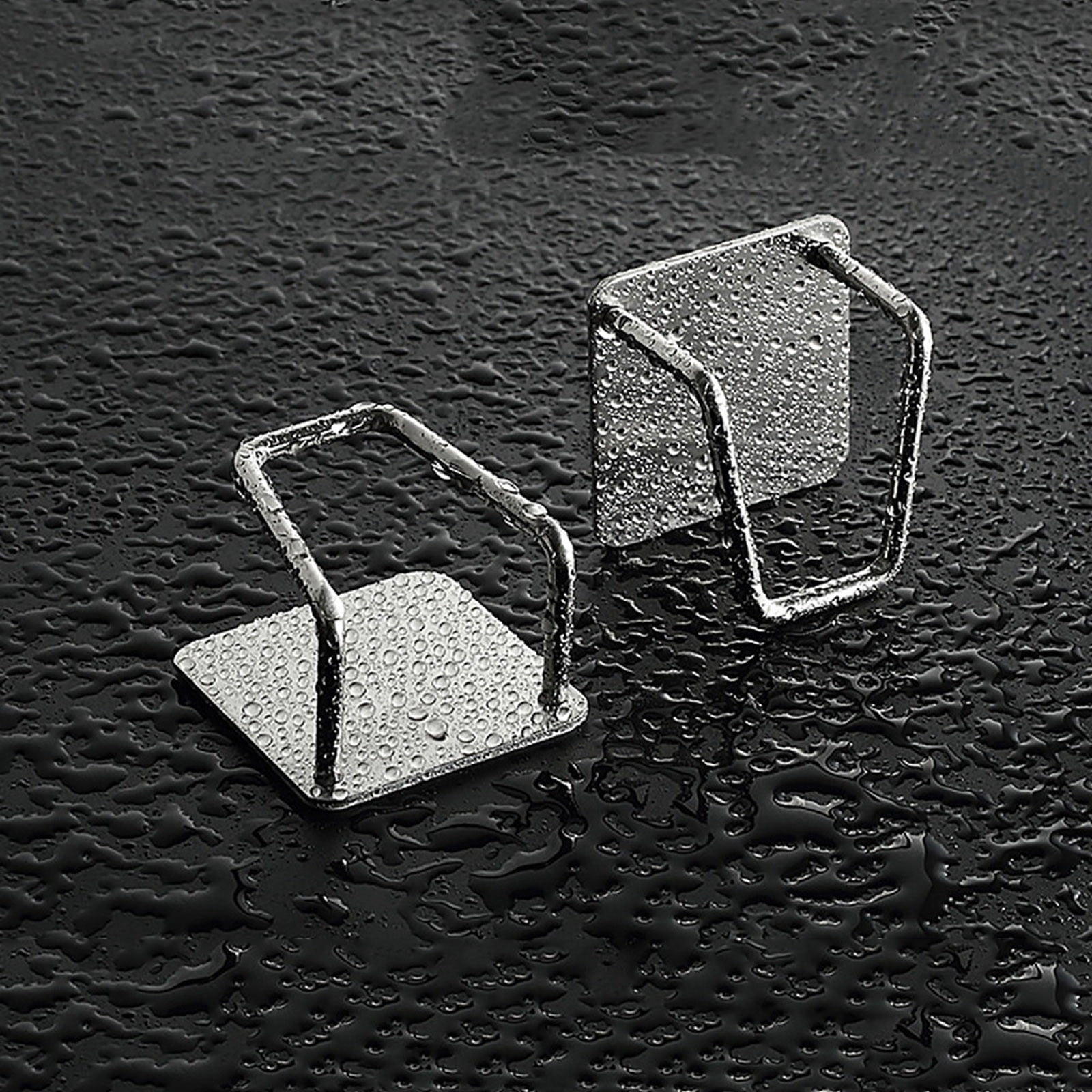 HIMIWAY Stainless Steel Rack Kitchen Supplies Rack Wall Hanging Sink ...