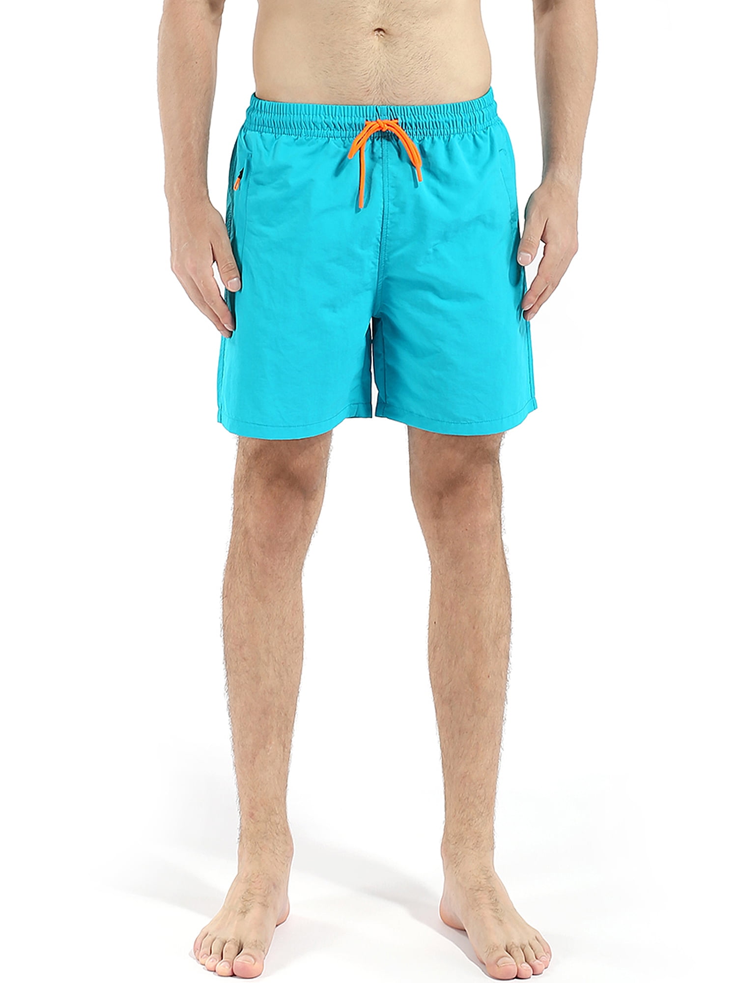 Hanerdun Men Swim Trunks Male Waterproof Beach Shorts Quick Dry Pocket ...