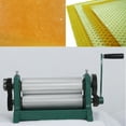INTSUPERMAI 3.4*12.2" Manual Bee Wax Foundation Sheet Mills Machine ...
