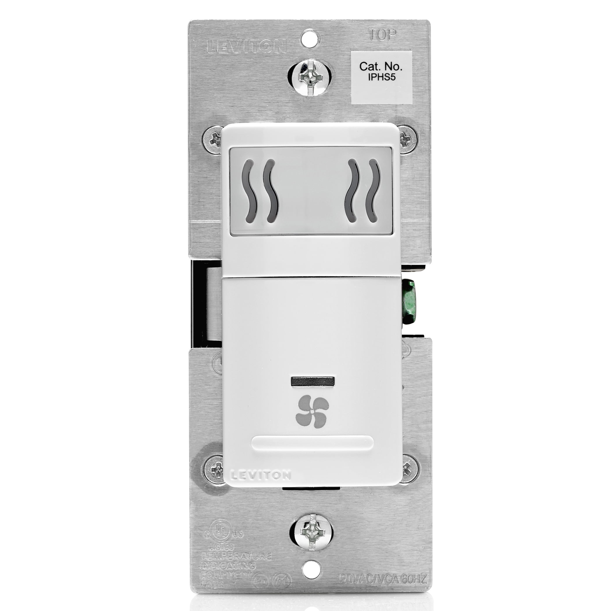 Leviton R02-IPHS5-0LW White Humidity Control Sensor - Walmart.com