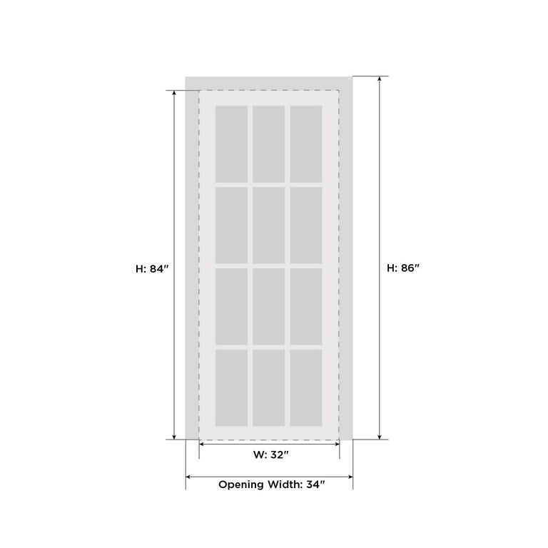 32 Interior Framing A Door American Building Supply 32 In X 80 In