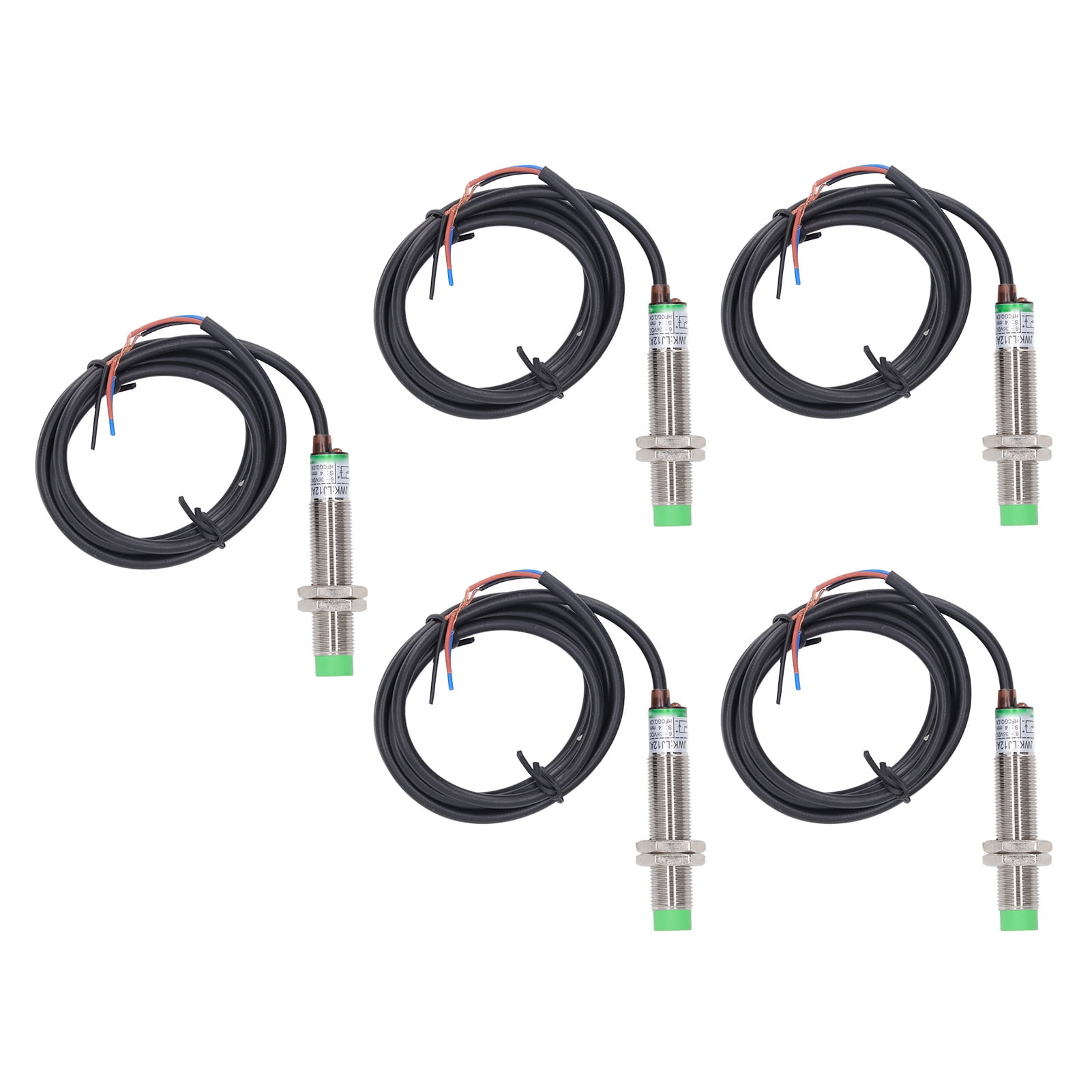 Sensor de proximidad, 5 piezas Interruptor de proximidad inductivo ...