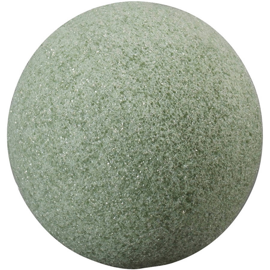 FloraCraft Design It Styrofoam 2" Green Ball, 2 Count - Walmart.com
