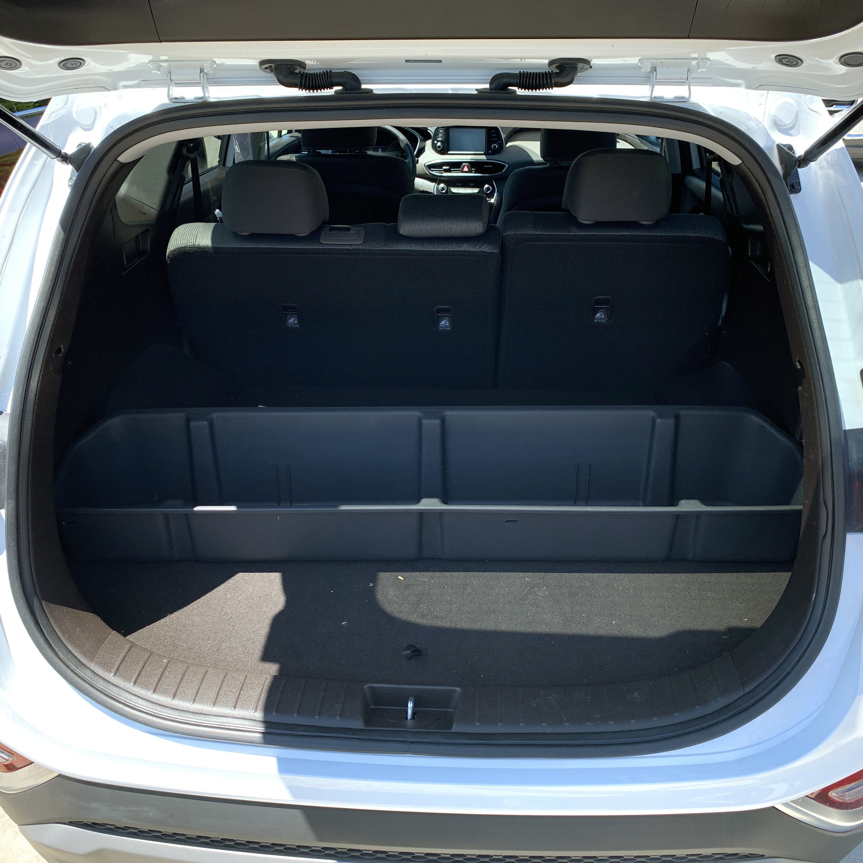 Red Hound Auto Cargo Rear Storage Box Container Custom Direct Fit Black ...