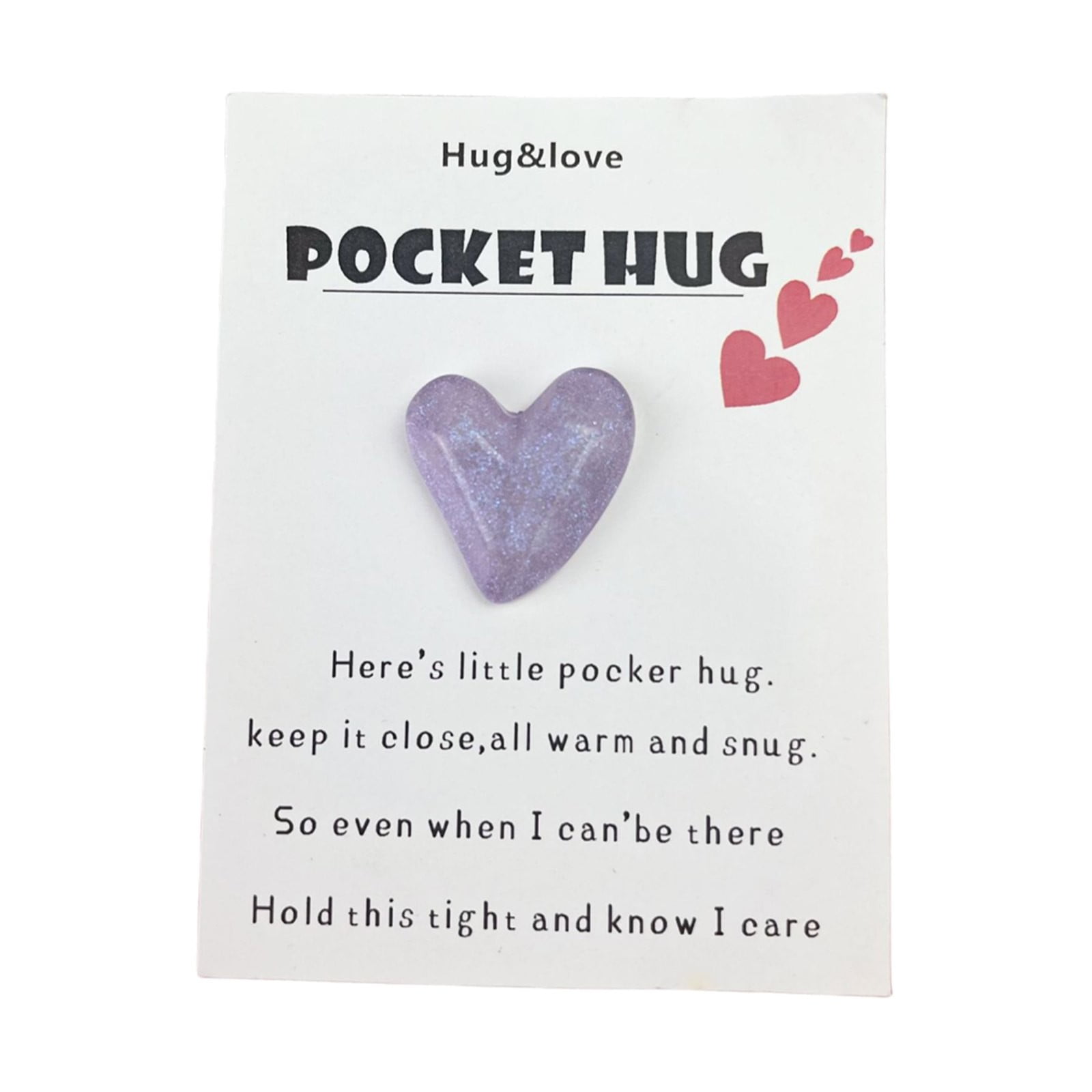 Click here for Oimcto Valentines Day Heart-Shaped Card A pocket H... prices
