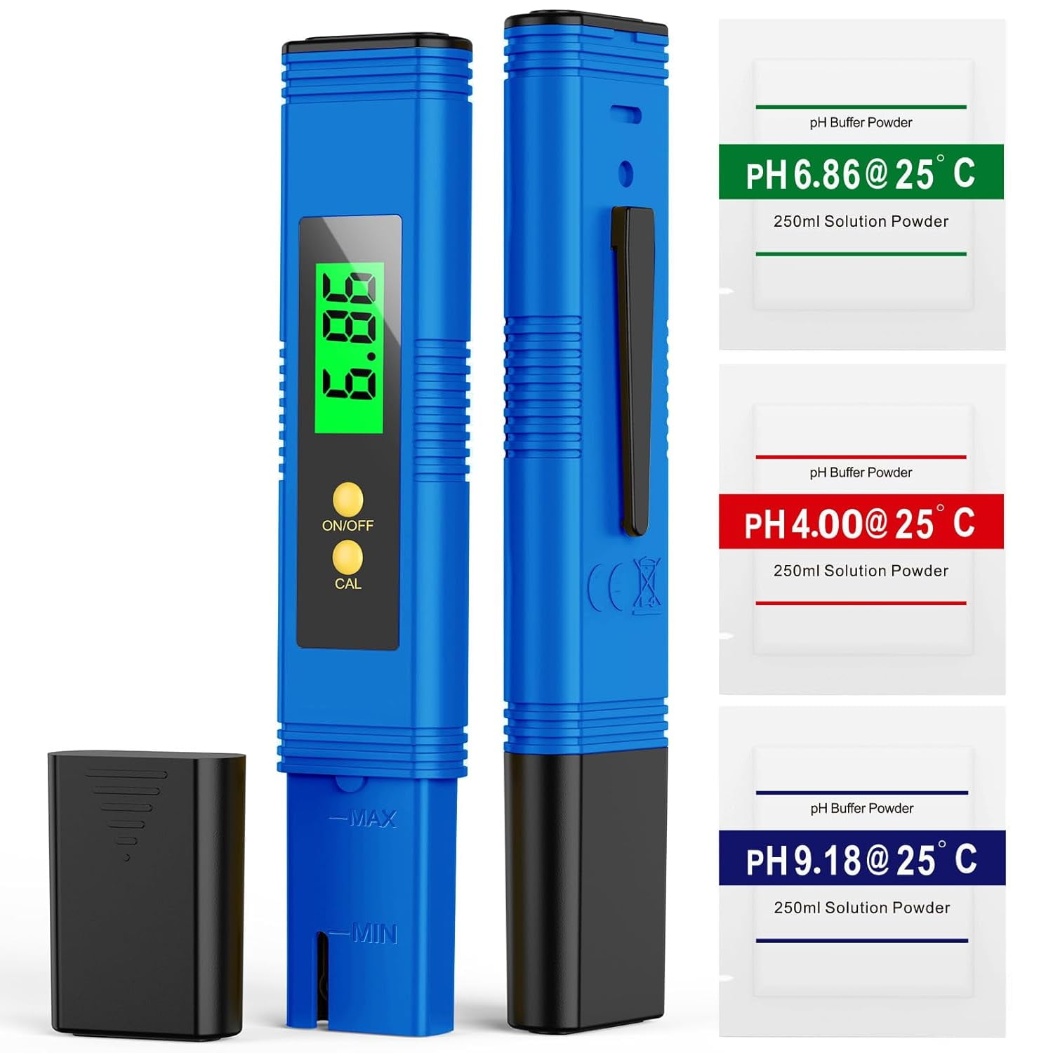 2025 All-New pH Meter for Water - High Accuracy Digital pH Tester (0.01 ...
