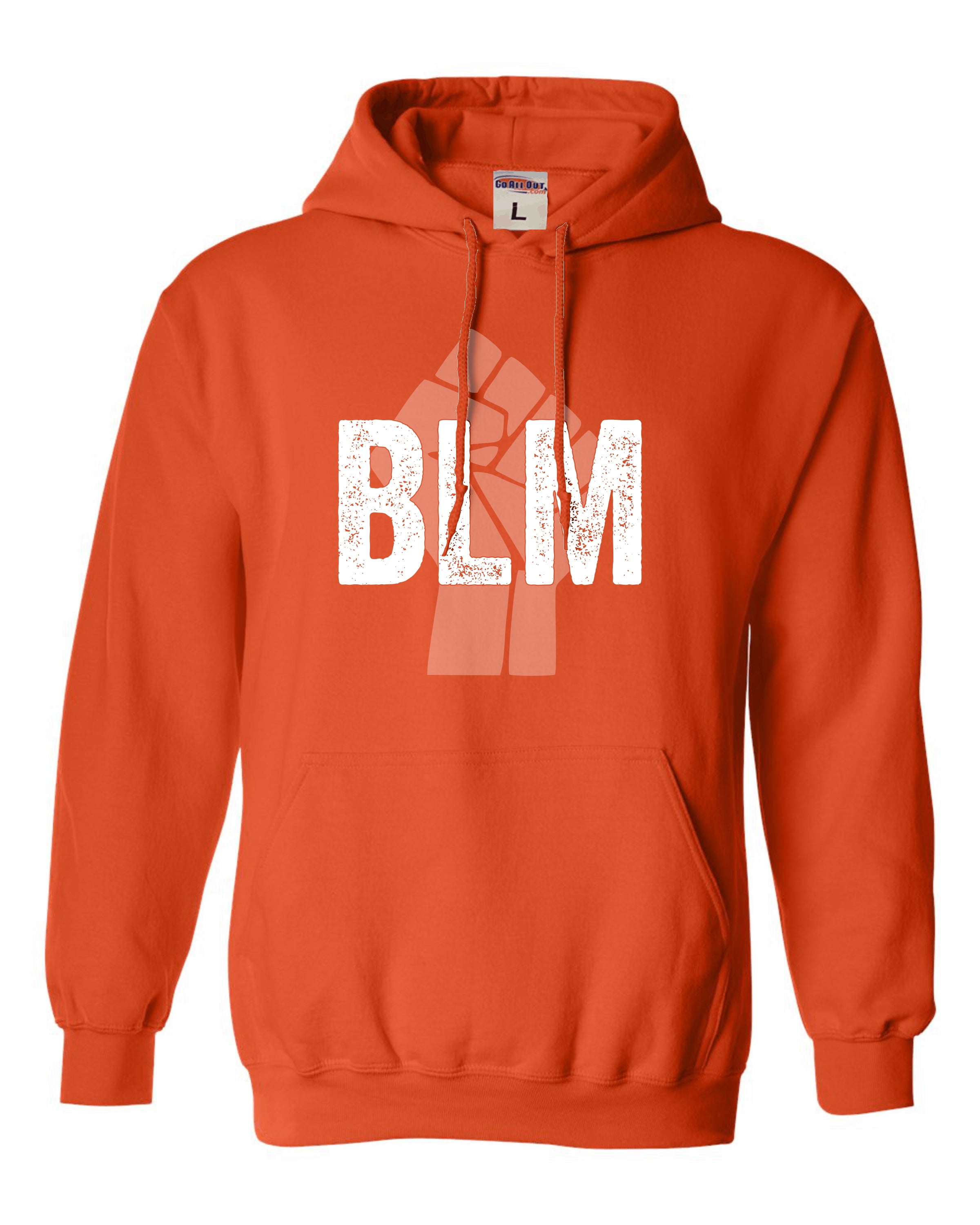 Adult Fist BLM Black Lives Matter Sweatshirt Hoodie - Walmart.com