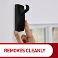 Command Matte Black Curtain Rod Hooks, 2 Hooks, 4 Adhesive Strips - Walmart.com