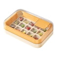 AuroraX Plastic Ice Tray Tray Household Ice Block Mold BPA Free ...