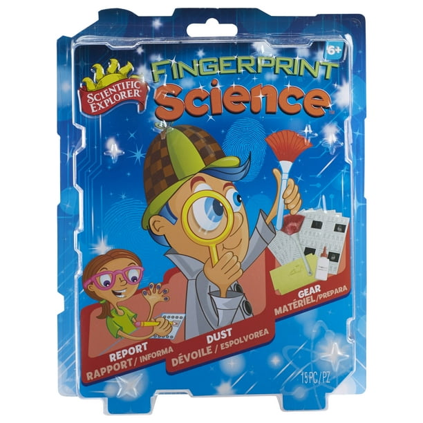 Scientific Explorer Fingerprint Science Mini Lab - Walmart.com