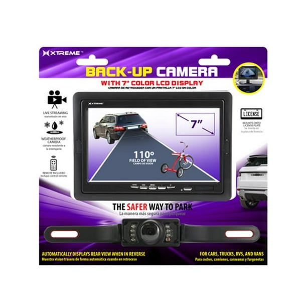 Xtreme Cables XBC6-1003-BLK 7 in. Backup Camera System, Black - Walmart.ca