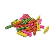 Mini Spring Clothespins, Natural, 1", 250 Pieces | Bundle of 5 Packs ...