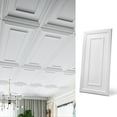Art3d PVC Ceiling Tiles,Drop Ceiling Panel,24x48 inch(12-Pack)-White ...