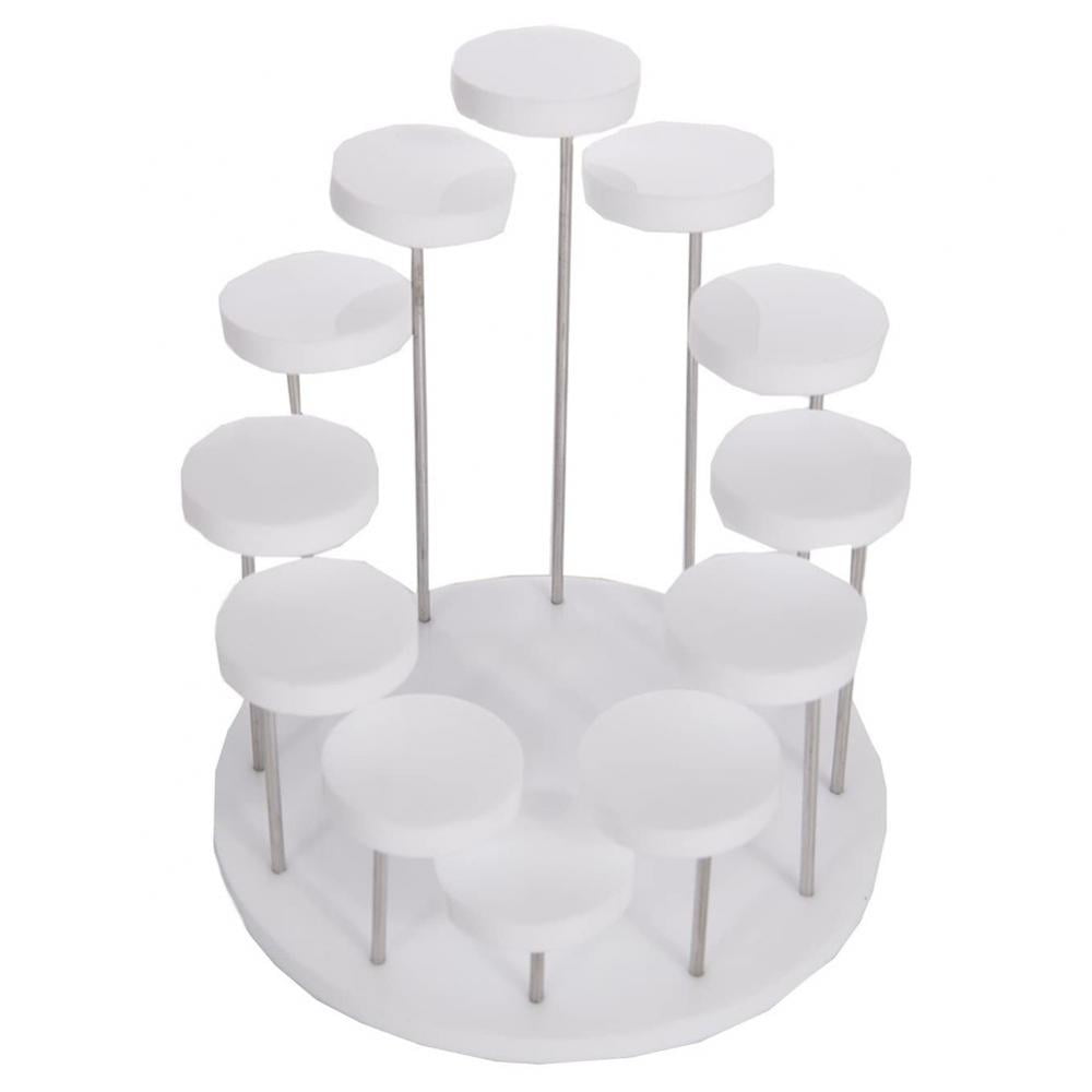 Acrylic 12 Trays Round Platform for Display Jewelry and Accessories ...