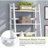 Tribesigns 5 Shelf Ladder Bookshelf Bookcase with Storage, Modern ...