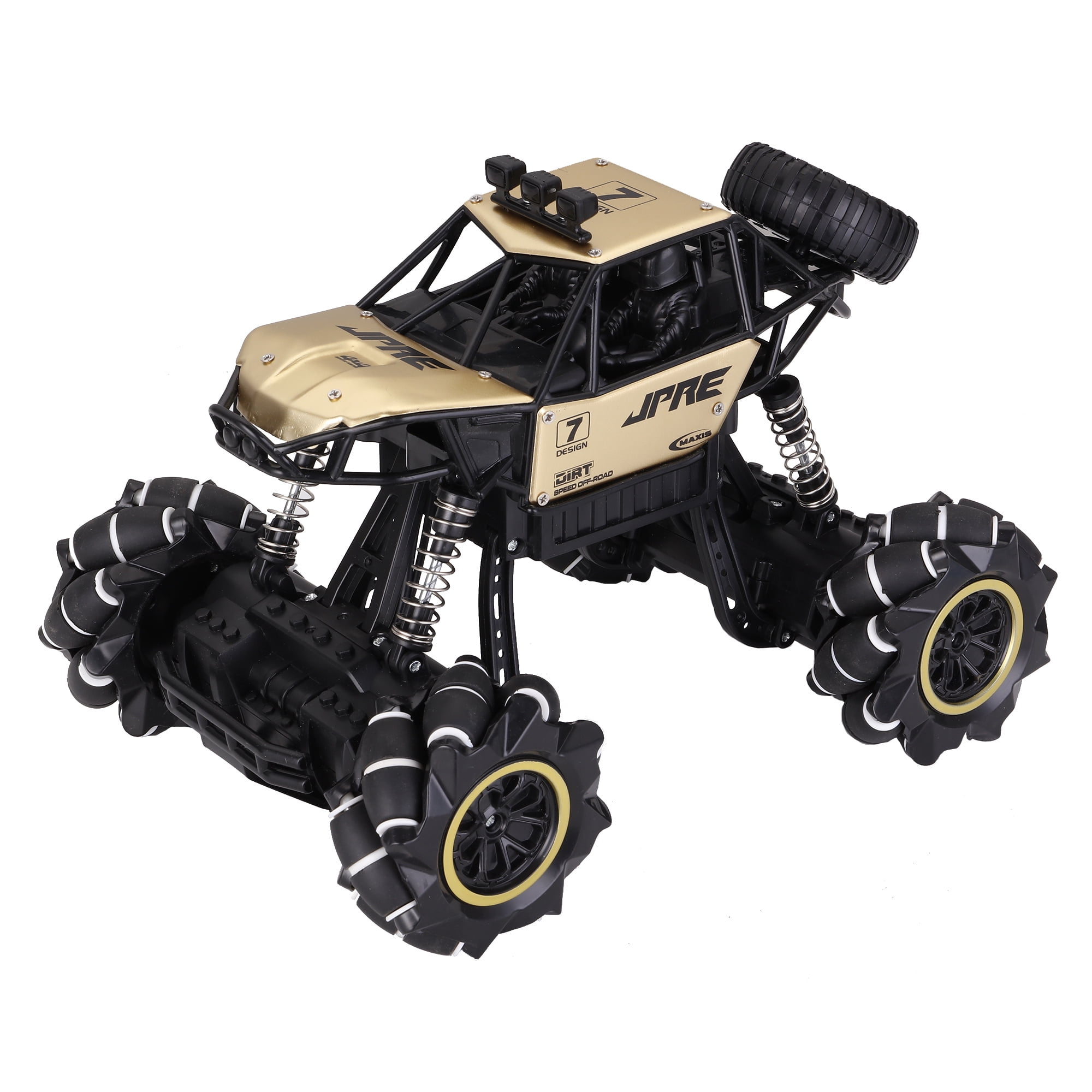 4WD RC Monster Truck Car, 2.4GHz Off-Road Vehicle Remote Control ...