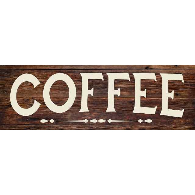 Coffee Rustic Looking Wood Sign Wall Décor Gift 6 x 18 Wood Sign B3 ...