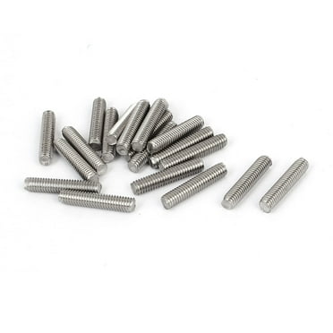 Uxcell 3Pack M4 x 200mm 0.7mm Pitch 304 Stainless Steel Fully Threaded ...