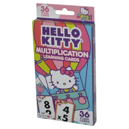 Hello Kitty Multiplication (2022) Sanrio Bendon Learning Flash Cards ...