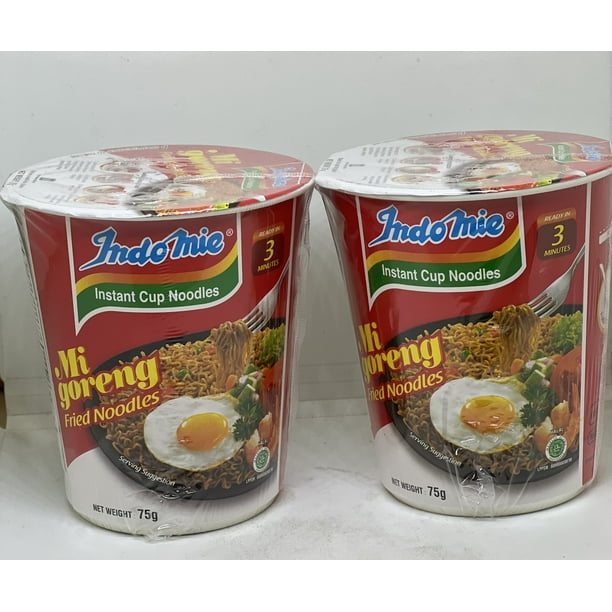 Indomie Instant Cup Noodles | Mi Goreng Fried Noodles | Ready in 3 Min ...