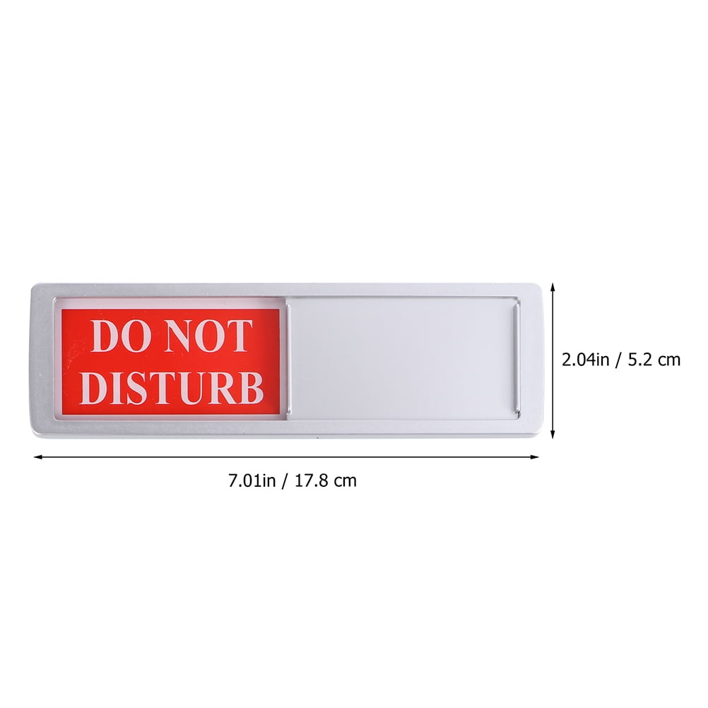 Meeting in progress door sign 2Pcs Do Not Disturb Signs Privacy Signs ...