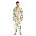 1-Pack Onesie Adult Hooded Pajamas, Soft Fleece Full Zip One Piece ...