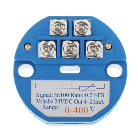 Temperature Sensor Module 24VDC 4-20MA 0-400 Degree - Walmart.ca