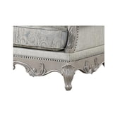 Toscano Traditional Style Sofa Made with Silver Wood - Walmart.com