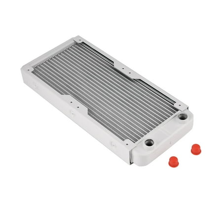 Water Cooling Radiator, G1/4 Thread Aluminum Radiator Heat Sink ...