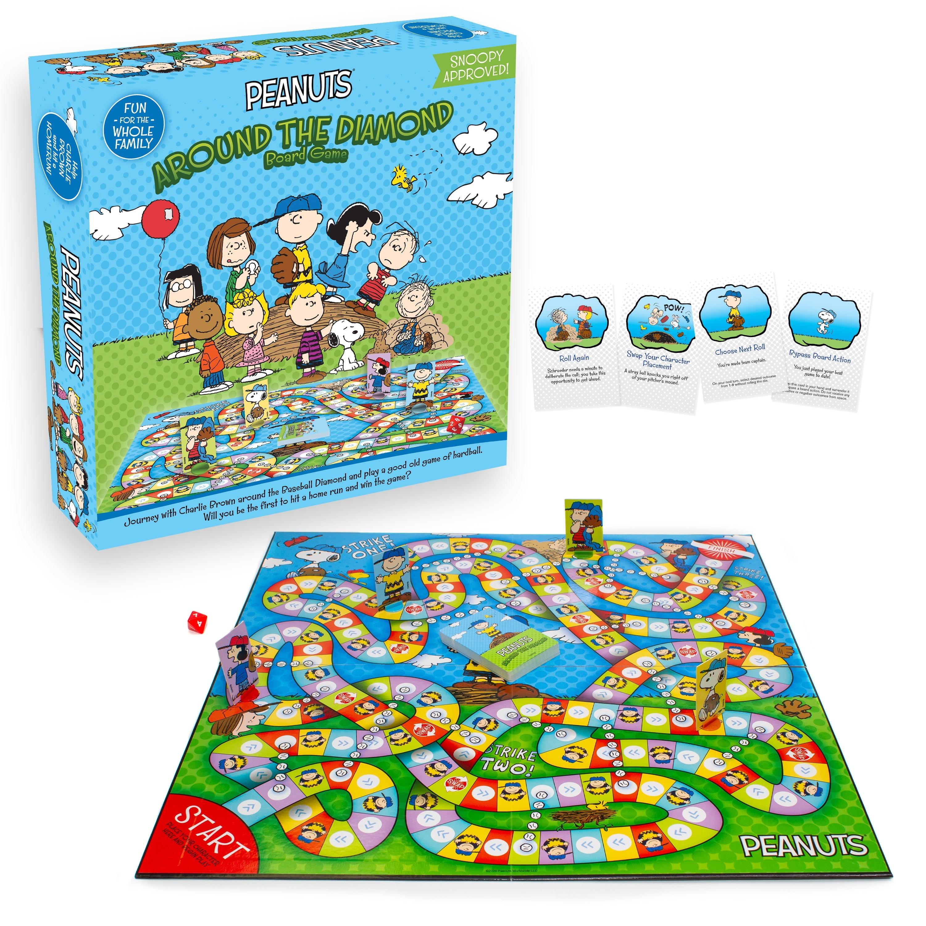 Peanuts Around The Diamond Board Game - Walmart.com