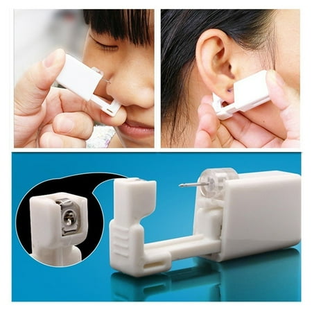 Painless ear piercing, ear piercing tool, ear piercing artifact ...