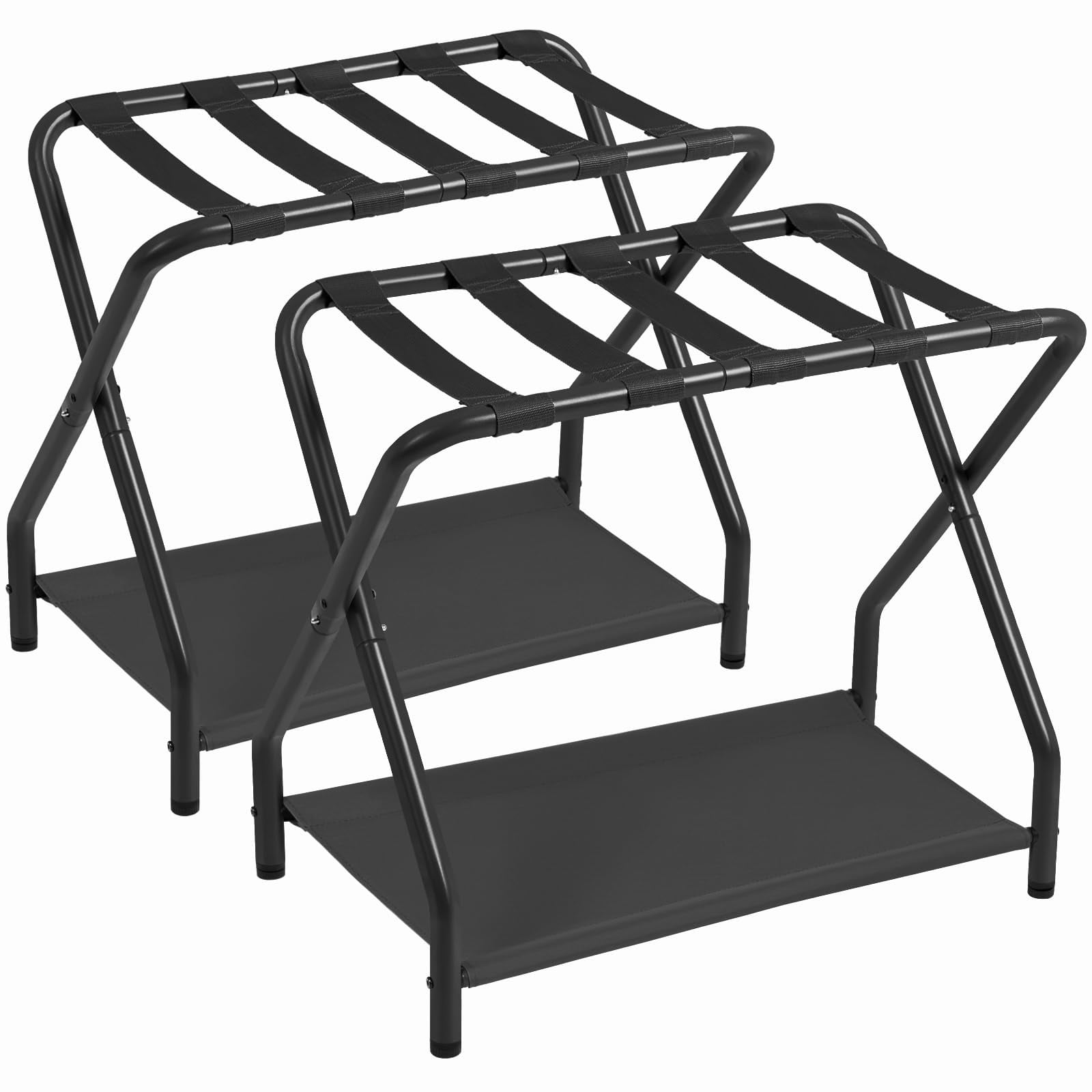 Click here for Amhancible Luggage Rack  Set Of 2  Foldable Suitca... prices