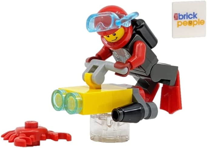 LEGO City: Scuba Diver with Underwater Scooter and Crab - Walmart.com