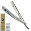 Classic Samurai CS-102 Professional Straight Edge Razor with 100 Derby ...