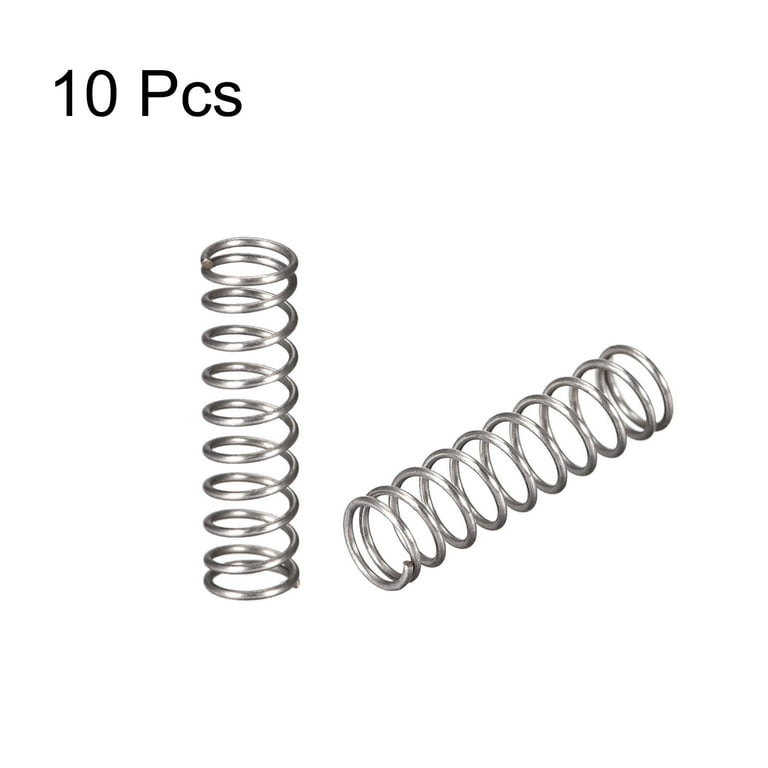 Compressed Spring Coil