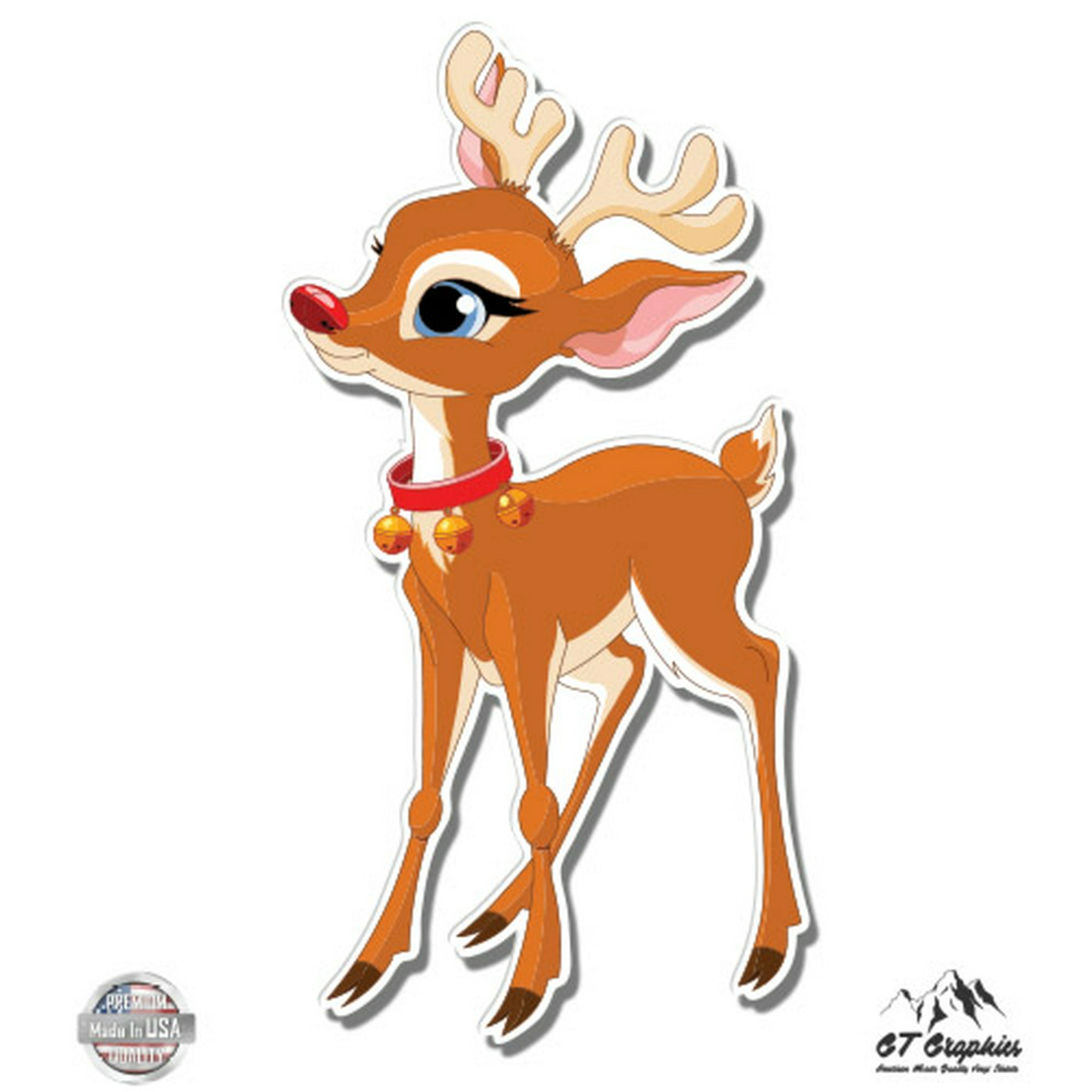Cute Cartoon Rudolph