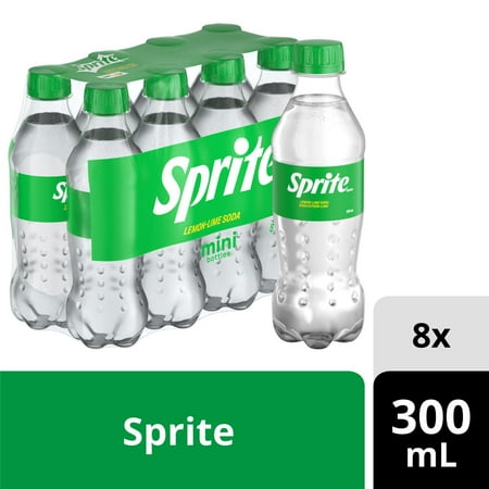 Sprite 300mL Mini Bottle, 8 Pack, 300mLx8 - Walmart.ca