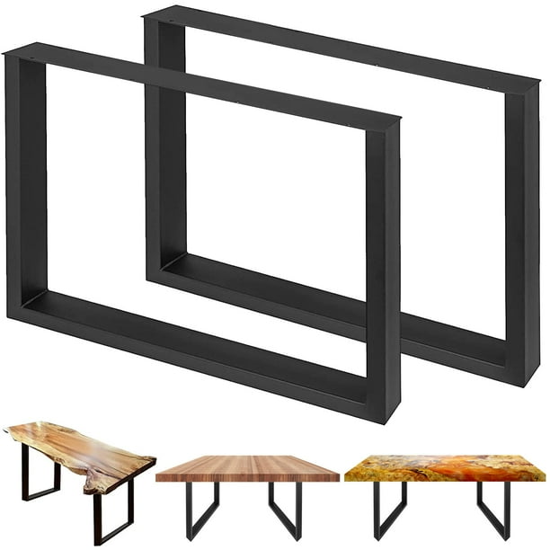 Juego de 2 patas de mesa de acero VEVOR, 28 x 35 x 3,1 cm, estilo industrial | Bodega Aurrera en ...