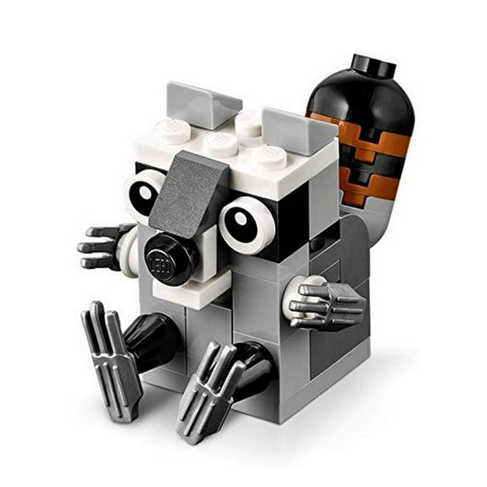 LEGO Exclusive Raccoon Animal Building Toy Set 40240 - Walmart.com ...