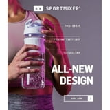 BlenderBottle SportMixer 20 oz Tritan Shaker Cup with Twist Lid, Protein Shake Mixer, Ball ...