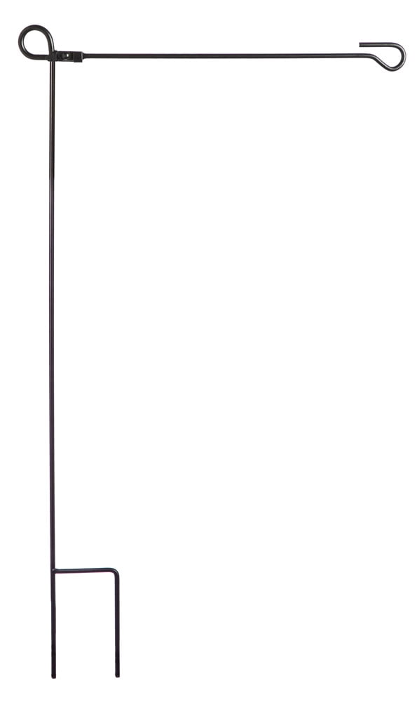 Evergreen Metal Garden Flag Stand with Foldable Arm - Walmart.com